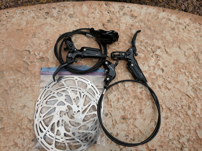 2018 Sram Guide RSC Brakeset + Rotors (180mm) For Sale