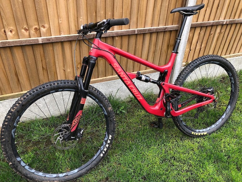 2016 Santa Cruz Hightower Carbon C S Kit 29” XL Red For Sale