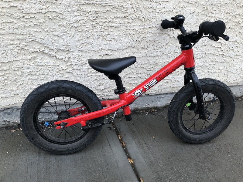 2014 Spawn Tengu - Kids Push Bike 12" Wheels - Red For Sale