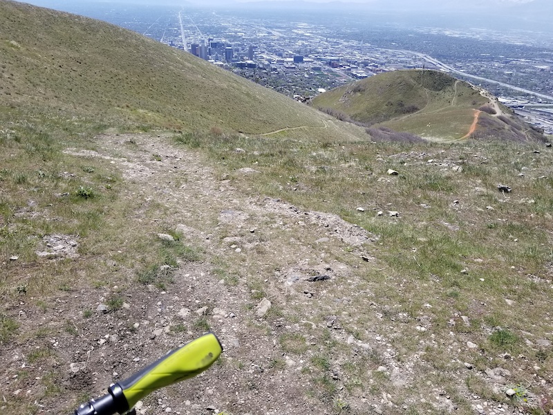 Meridian Peak (via Ensign Peak Trailhead) Mountain Biking Route ...