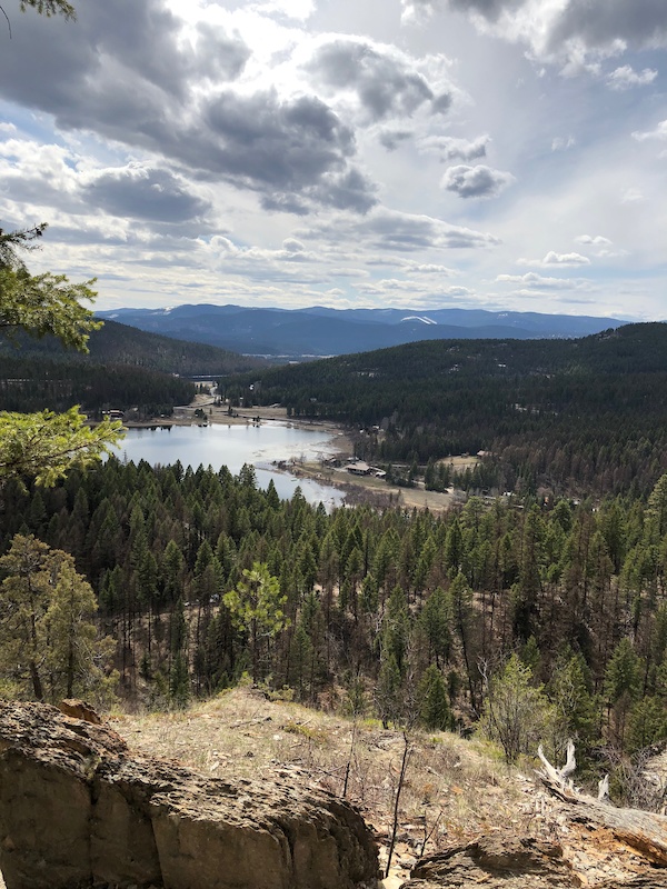 Beaver Lake Trail head to Woods Lake Loop Mountain Biking Route ...