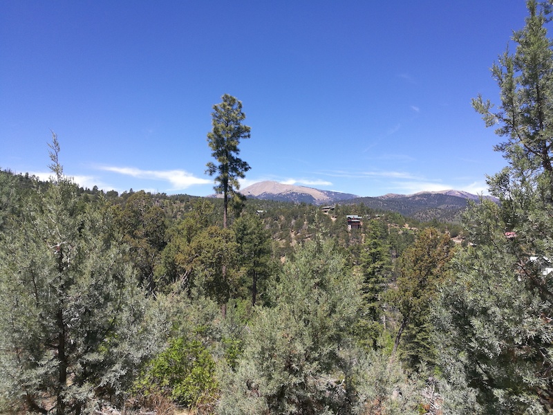 Lake Trail A Mountain Biking Trail - Ruidoso, New Mexico