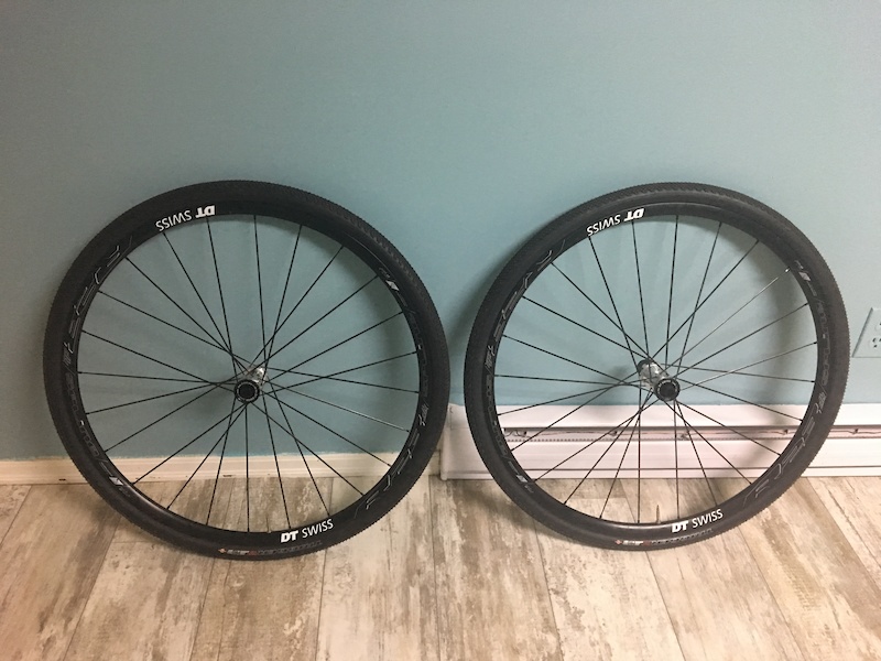 2017 DT Swiss R23 Spline Disc Road Wheels, Bonus Tires, New For Sale