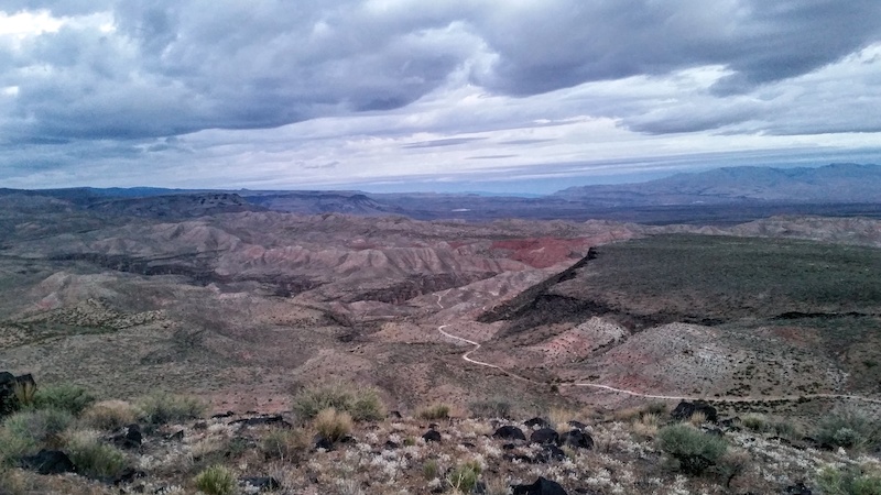 Brett's Side Dish of Vert Mountain Biking Trail - - Arizona