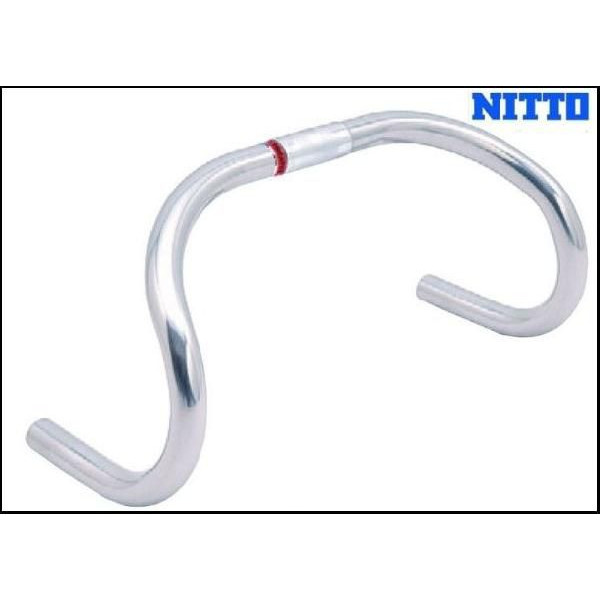 Nitto Track Drop Bars B123AA Silver NJS For Sale