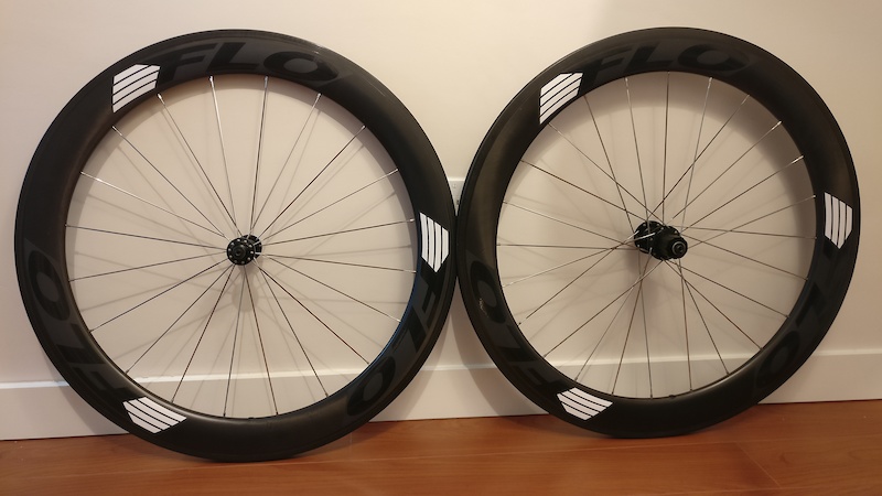 2017 FLO 60 Carbon Clincher wheelset For Sale