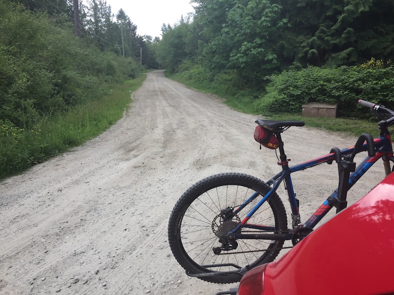 Brooks Turf Road Mountain Biking Trail - Powell River