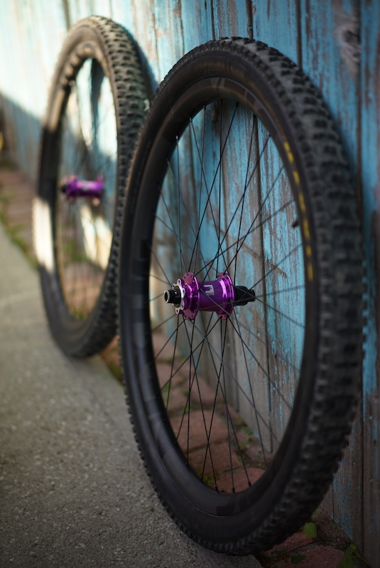 2018 36mm (i29) Premium Nextie Carbon rims + Factor Hubs For Sale