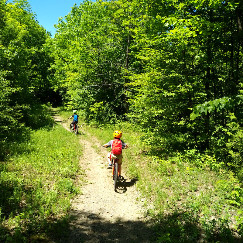 Chemin Boucher Mountain Biking Trail - Aylmer, Quebec