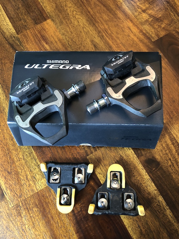 2017 Ultegra PD-6800 pedals + cleats For Sale