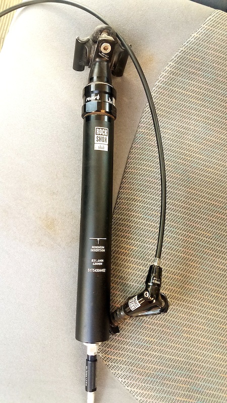 2017 Rockshox Reverb Dropper 150mm 31.6 diameter For Sale