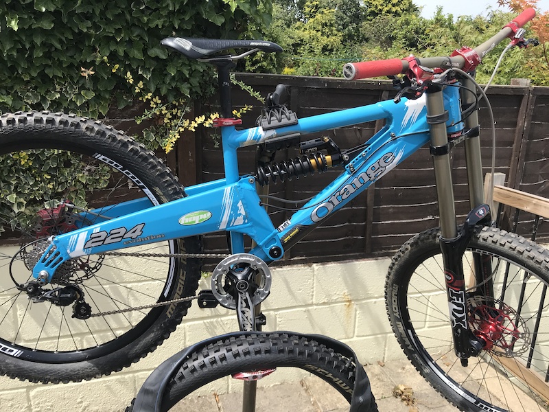 2012 Orange 224 evo= alot of expensive HOPE PARTS FITTED!! For Sale