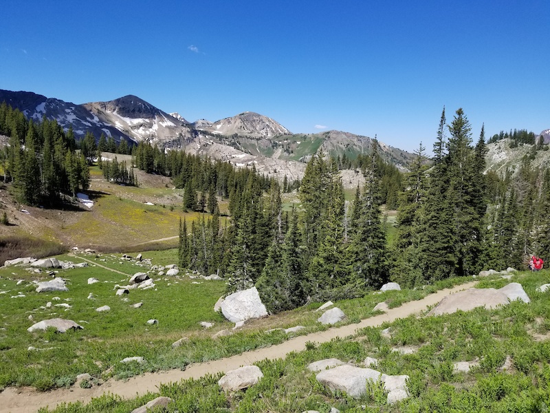 Lake Catherine (via Catherine Pass Trail) Mountain Biking Route ...