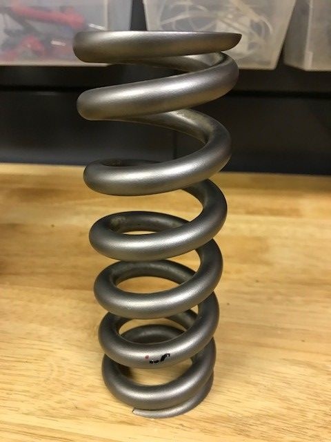 Titanium Shock Spring (Renton Coil Spring) For Sale