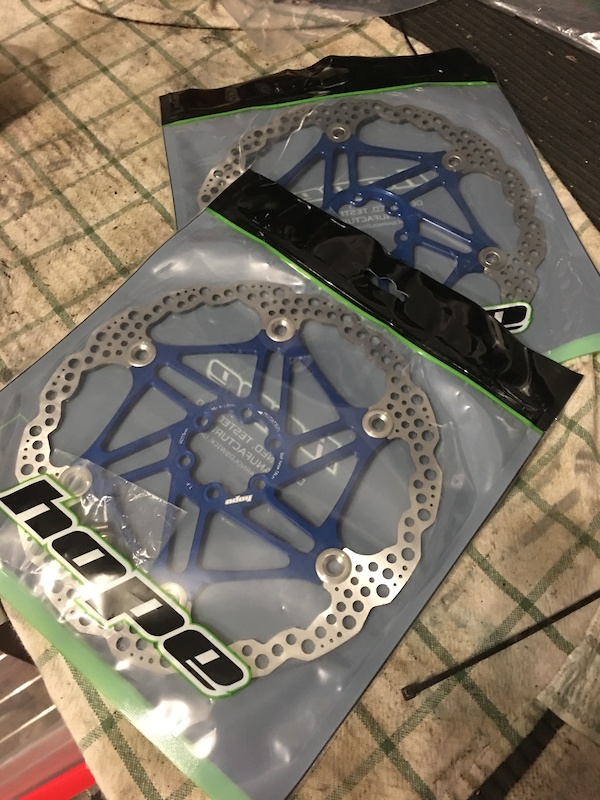 2018 Hope Floating Rotor 203mm BLUE 1 for sale For Sale
