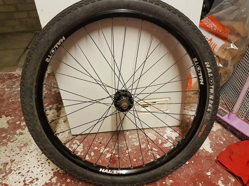 Halo t2 26" jump bike wheels with combat hubs For Sale