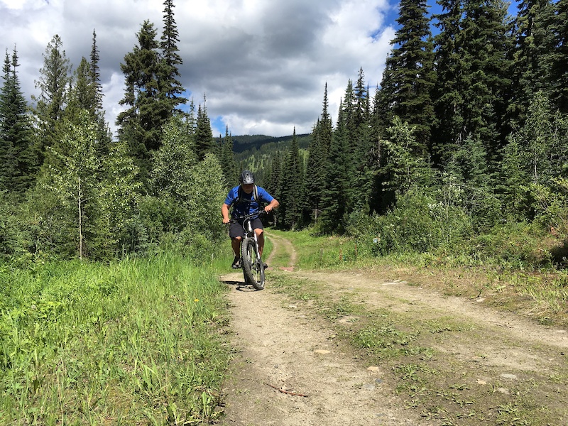 McGillivray Lake Trail Mountain Biking Trail - Sun Peaks