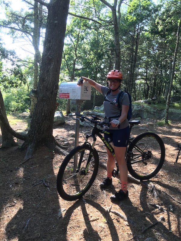 Up To Mailbox Mountain Biking Trail - West Greenwich
