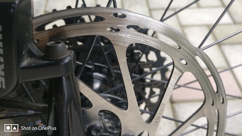 Worn out brake pads damage rotor - Pinkbike Forum