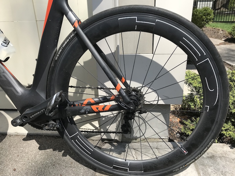 2017 HED 6 JET BLACK WHEEL SET For Sale