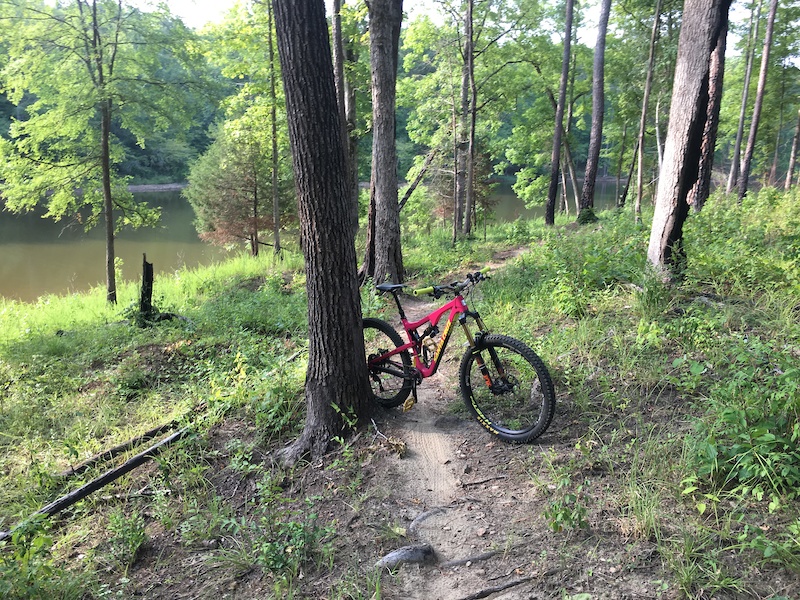 First Loop Mountain Biking Trail - Durham, North Carolina