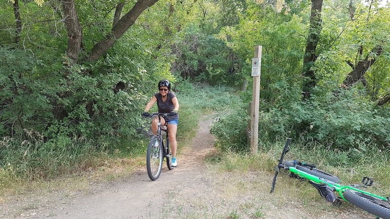 Eco Trail Mountain Biking Trail - Moose Jaw, Saskatchewan
