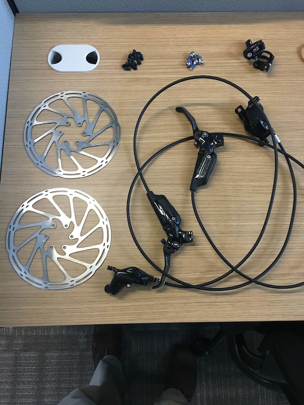 2018 Sram Code RSC Brakes (180mm Rotors) For Sale