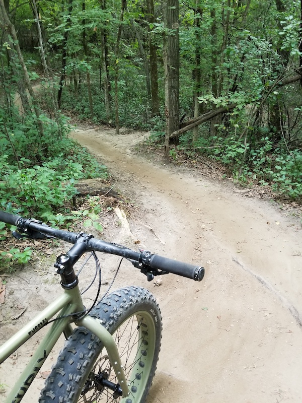 Intermediate to Hard Mountain Biking Trail - Savage