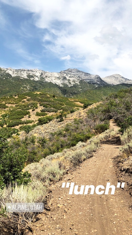 Fort Canyon Mountain Biking Trail - Alpine, Utah