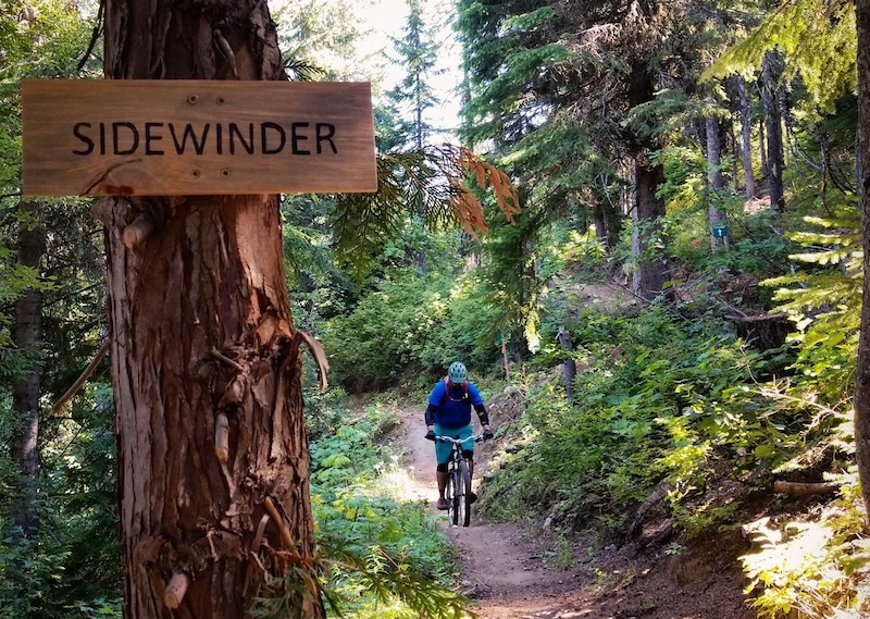 Sidewinder Mountain Biking Trail - Sandpoint, Idaho