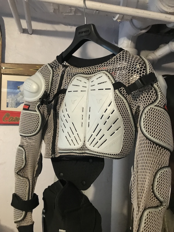 Dainese full upper body armor with back plate For Sale
