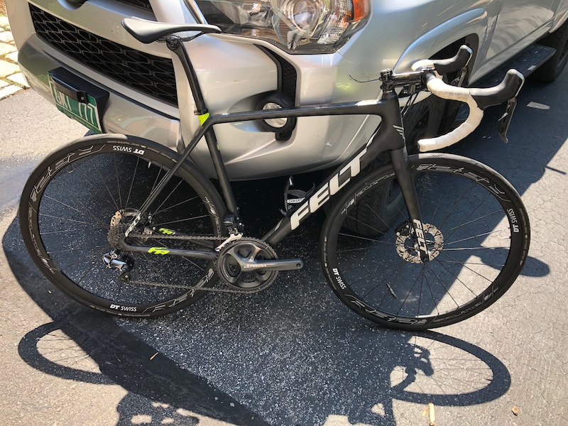 2017 Felt FR1 Disc FRD 56" Ultegra Di2 Electronic Tubeless For Sale