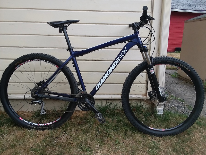 2014 Diamondback Overdrive Large w Upgrades & spare wheel For Sale
