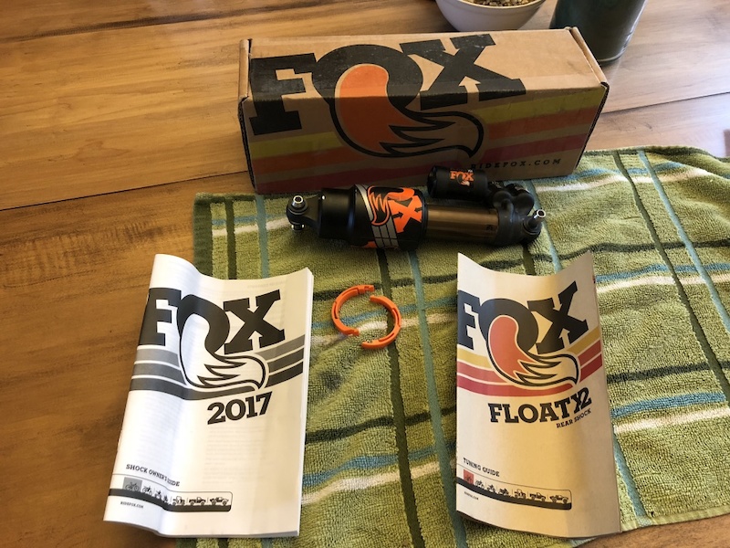 2017 Fox Float X2 8.5 x 2.5 w/ Climb Switch For Sale