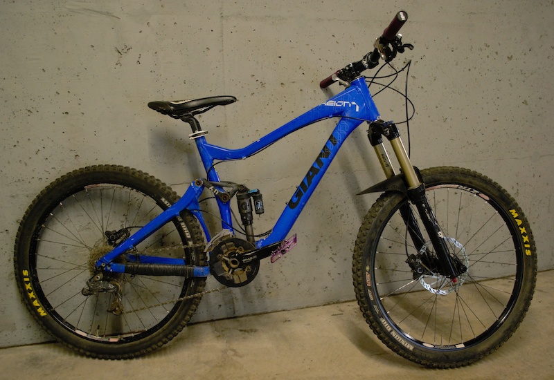 2010 Giant Reign 1 Medium Blue For Sale
