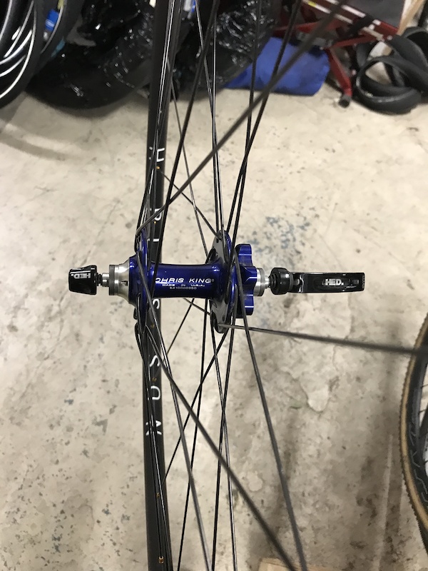 Chris King disc front wheel H Plus Son rim For Sale
