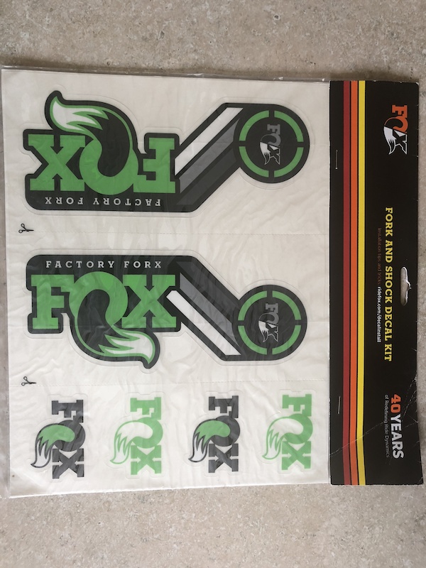 Fox fork decals For Sale