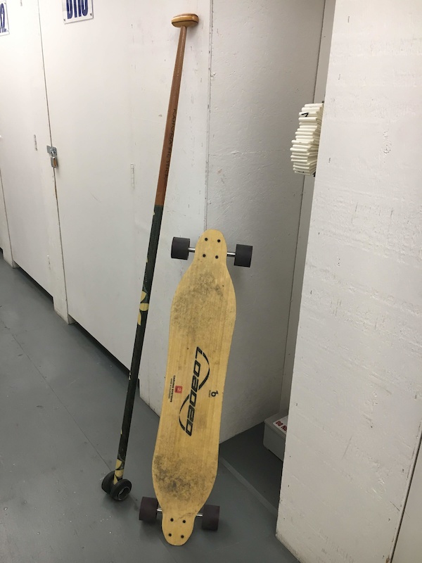 Loaded Longboard and Kahuna Big Stick Paddle For Sale