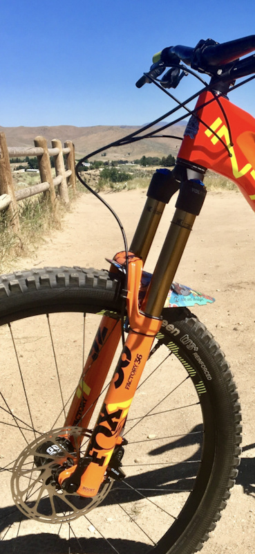 2018 Fox 36 Factory Team Orange 170mm For Sale