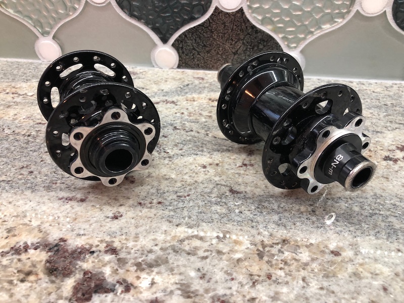 2017 Factor Hubs XD601-602SB Black Hub Set 120 Click sound For Sale
