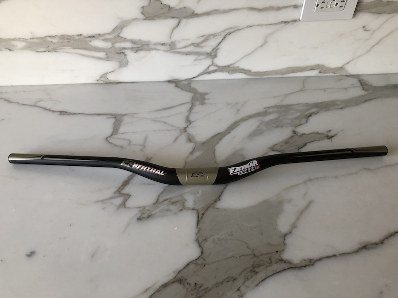 2018 Renthal Fatbar Carbon 35 Riser Bar - 30mm rise For Sale