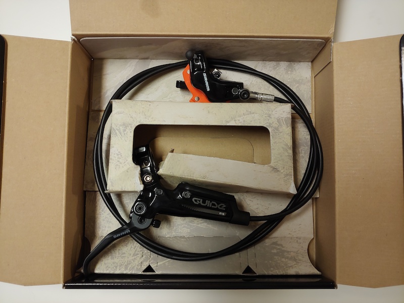 2018 SRAM Guide RS (Front and Rear) + Rotors For Sale