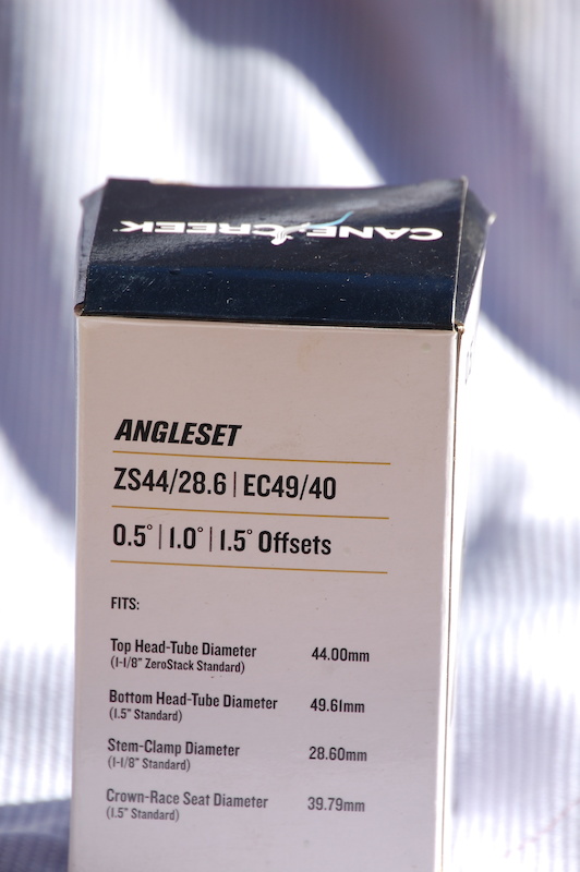 Cane Creek Angleset ZS44/EC40 For Sale