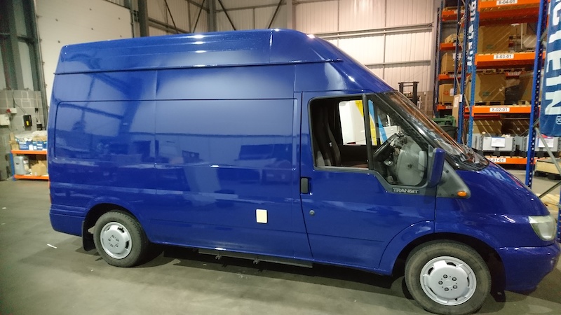 2001 MTB Race Campervan, Ford Transit MWB, High Roof For Sale