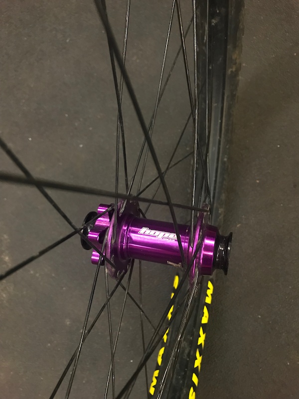 2018 27.5 Boost Purple Hope Pro-4 Wheelset For Sale