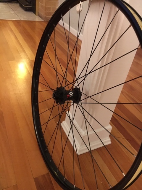 2017 Stans Flow MK3 with Sram XO hub Front Wheel 15x100 For Sale