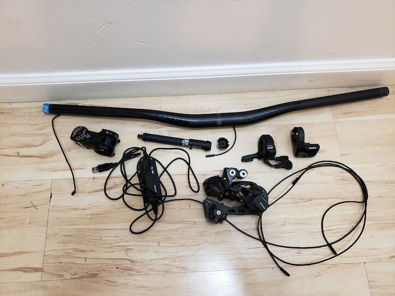 2018 Shimano XT 1x Di2 complete setup For Sale