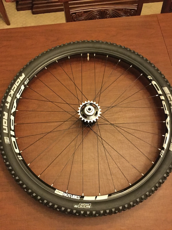 New Stan’s ZTR Wheelset, w/ Tires, SS Rear hub For Sale