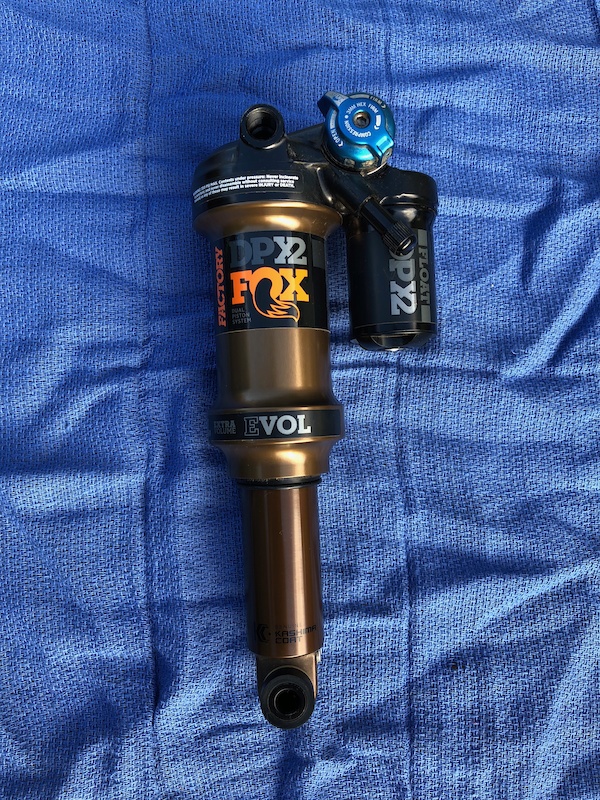 2018 Fox Float DPX2 Factory 3-Pos EVOL Trunnion 185x55 For Sale