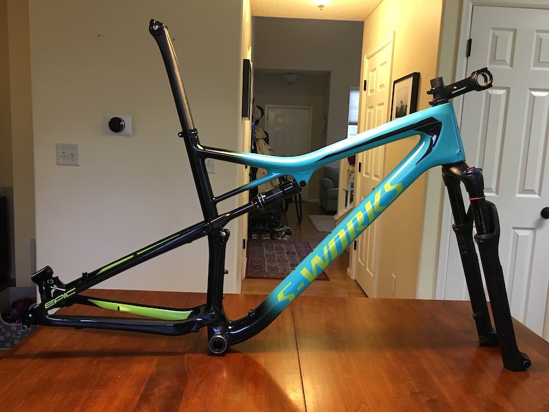 2018 Specialized Epic frame & fork - XL For Sale